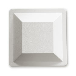 Williams Railing 3" x 3" White Powder-Coated Aluminum Standard Post Cap ...