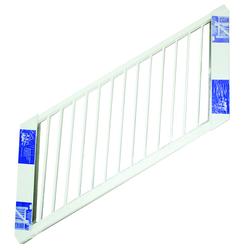 Williams 36" x 6' White Preassembled Powder-Coated Aluminum Stair Panel ...