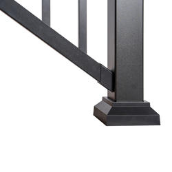 Williams Railing Black Stair Rail Cut Collar at Menards®