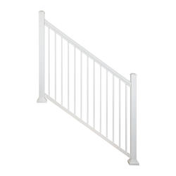 Williams Railing White Stair Rail Cut Collar at Menards®
