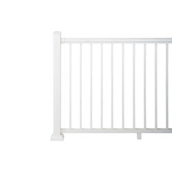 Williams Railing White Deck Rail Cut Collar at Menards®
