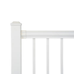 Williams Railing White Deck Rail Cut Collar at Menards®