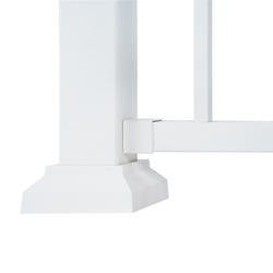 Williams Railing White Deck Rail Cut Collar at Menards®