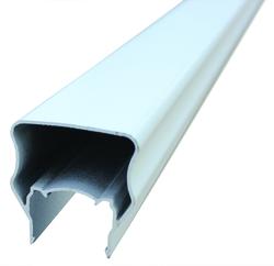 Williams 42" x 6' White Commercial-Grade Preassembled Powder-Coated ...