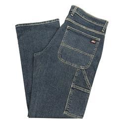 Genuine Dickies® 34 x 30 Flex Tinted Indigo Men's Flex Carpenter Denim ...