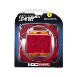 TowSmart® 3-Piece Replacement Trailer Light Lens Set at Menards®
