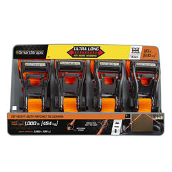 SmartStraps® Ratchet-X® 20' x 1-1/4" Ratchet Straps - 4 Pack at Menards®