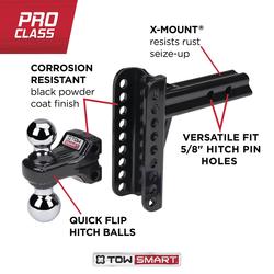 TowSmart® X-Mount® 14,000 lb. 5-1/2" Adjustable Dual Ball Mount at Menards®