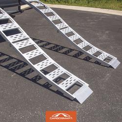 CargoSmart 1500 lb. Aluminum Fold S-Curve Ramp- 2 Pack at Menards®