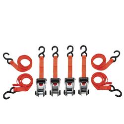 SmartStraps® Ratchet-X® 14' x 1" Orange Ratchet Straps - 4 Pack at Menards®