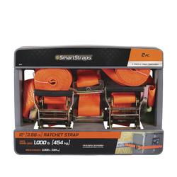 SmartStraps® 12' x 2" Orange Ratchet Straps - 2 Pack at Menards®