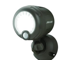 Mr Beams® Brown LED Wireless Motion Sensor Outdoor Security Light at ...