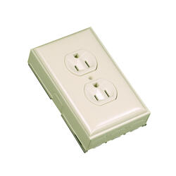Legrand® Wiremold® Ivory Metal Raceway Outlet Kit at Menards®