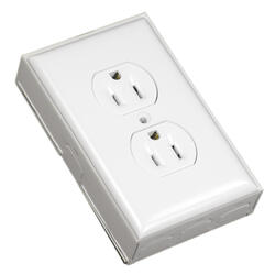 Legrand® Wiremold® White Metal Raceway Outlet Kit at Menards®