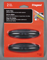 Legrand® Wiremold® Black Cable Clips 2 pk at Menards®