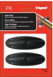 Legrand® Wiremold® Black Cable Clips 2 pk at Menards®
