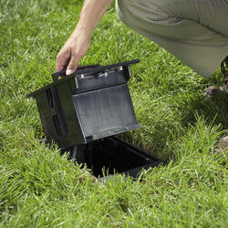 Wiremold 2-Gang Black Outdoor Ground Box at Menards®