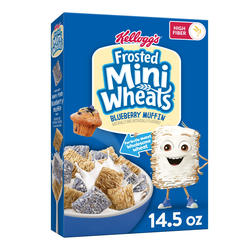 Kellogg's® Blueberry Muffin Frosted Mini Wheats® Cereal - 14.3 oz at ...