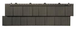 TimberCrest™ Perfection Shingles™ Double 7" x 4' Cabot Brown Straight ...