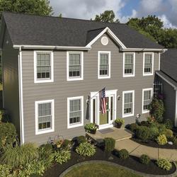 TimberCrest™ Single 7" x 12'4" Khaki Plank Vinyl Siding at Menards®