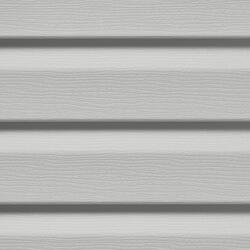 MainStreet™ Double 4" x 12'6" Sterling Gray Dutchlap Vinyl Siding at ...