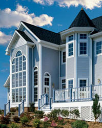 MainStreet™ Triple 3" x 12'1" Sterling Gray Brushed Vinyl Siding at ...