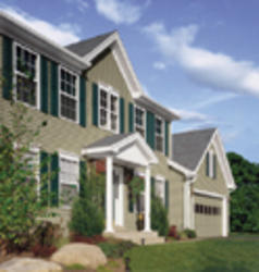 Encore™ Double 5" x 12' Light Maple Vinyl Siding at Menards®