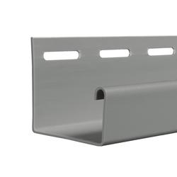CertainTeed® 1-1/4" Charcoal Gray Pocket J-Channel at Menards®