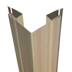 CertainTeed® 10' Outside 3/4" Natural Blend Woodgrain Corner Post at ...