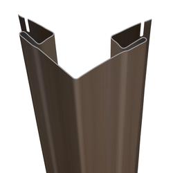 CertainTeed® 10' Outside 3/4" Rustic Blend Woodgrain Corner Post at ...