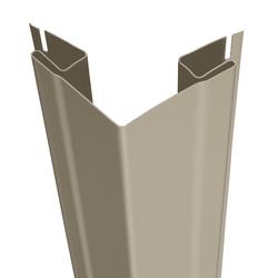 CertainTeed® 10' Outside 3/4" Natural Clay Woodgrain Corner Post at ...