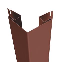 CertainTeed® 10' Outside 1" Autumn Red Woodgrain Corner Post at Menards®