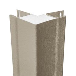 CertainTeed® 10' Outside 1-1/4" Natural Clay Insulated Woodgrain Corner ...