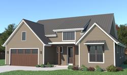 TimberCrest™ Single 7" x 12'4" Khaki Plank Vinyl Siding at Menards®