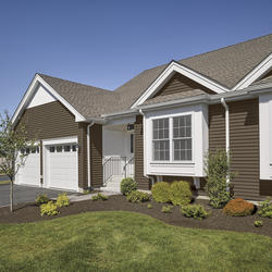 Restoration Classic™ Double 4" x 12'6" Sable Brown Vinyl Siding at Menards®