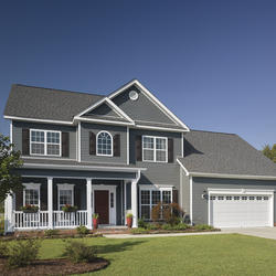 American Legend™ Double 4" x 12'6" Charcoal Gray Vinyl Siding at Menards®
