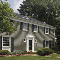 Carolina Beaded™ Single 6-1/2" x 12'4" Castle Stone Vinyl Siding at ...