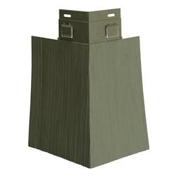 Cedar Impressions® Single 7" Perfection Spruce Offset Mitered Corner ...