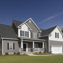 Encore™ Double 4" x 12'6" Castle Stone Vinyl Siding at Menards®