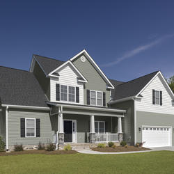 Encore™ Double 4" x 12'6" Seagrass Blue Vinyl Siding at Menards®