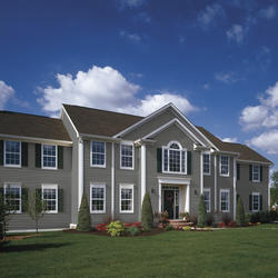 MainStreet™ Double 4" x 12'6" Castle Stone Vinyl Siding at Menards®