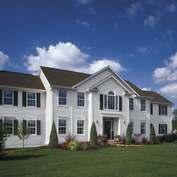 MainStreet™ Double 4" x 12'6" Colonial White Vinyl Siding at Menards®