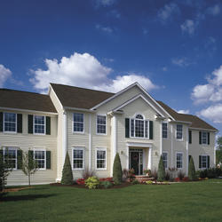 MainStreet™ Double 4" x 12'6" Sandstone Beige Vinyl Siding at Menards®