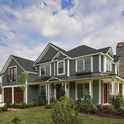 Monogram® 46 Premium Double 4" x 12'6" Forest Vinyl Siding at Menards®