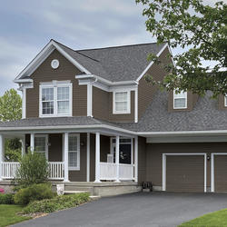 Restoration Classic™ Double 4-1/2" x 12'1" Espresso Dutchlap Vinyl ...