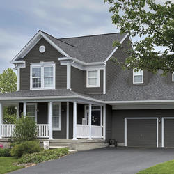 Restoration Classic™ Double 4-1/2" x 12'1" Slate Dutchlap Vinyl Siding ...