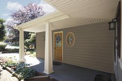 10" x 12' Triple 3 1/3" Snow Solid Vinyl Soffit at Menards®