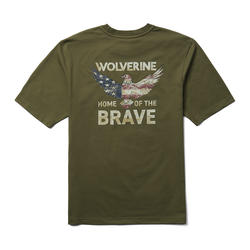 Wolverine Men's Uniform T-Shirt with Graphic Art - X-Large at Menards®