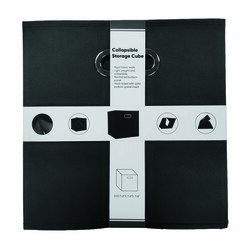 12" Black Collapsible Storage Cube at Menards®