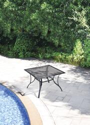 Backyard Creations® Shorewood Square Dining Patio Table 42" H x 42" L x ...